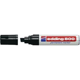 Edding 800, m. Keilspitze, 4-12 mm, schwarz, 1 St&uuml;ck