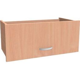 H&auml;ngeregistraturauszug ALICANTE, B 800 x T 400 x H 384 mm, Buche-Dekor