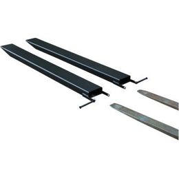 Bauer Gabelverl&auml;ngerung f&uuml;r Flurf&ouml;rderzeuge, offene Ausf&uuml;hrung, L 1800 x B 100 x 40 mm, schwarz