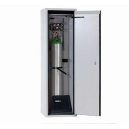 Druckgasflaschenschrank G-ULTIMATE-90 Standard, Fl&uuml;gelt&uuml;r Anschlag rechts, 1x 50 l Flaschen, B 598 x T 615 x H 2050 mm