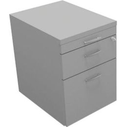 Rollcontainer ARLON-OFFICE, Schublade, Utensilienauszug, HR-Auszug, abschlie&szlig;bar, B 420 x T 560 x H 585 mm