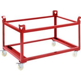 Sch&auml;fer Shop Sch&auml;fer Shop Pure Palettenrollrahmen, 1210 x 810 mm, rot