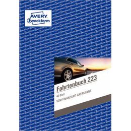 Avery Zweckform Fahrtenbuch Nr. 223