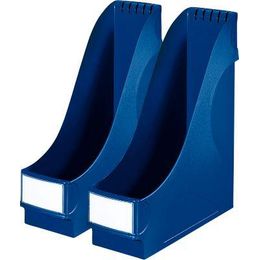 Leitz&reg; Stehsammler, DIN A4, Polysterol, 2 St&uuml;ck, blau