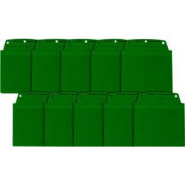 Orgatex Sichttaschen, A6 quer, gr&uuml;n, 10 St.