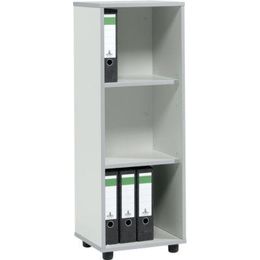Sch&auml;fer Shop Sch&auml;fer Shop Select Regal MOXXO IQ, Holz, 3 F&auml;cher, 3 OH, B 401 x T 362 x H 1115 mm, lichtgrau