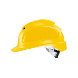 Schutzhelm Uvex pheos B-WR, EN 397, Schirm & Bel&uuml;ftung, Gr&ouml;&szlig;en 52-61, gelb