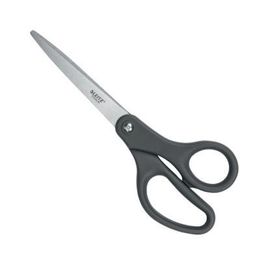 Leitz&reg; Schere Titanium 5422, ergonomischer Griff, f&uuml;r Links-/Rechtsh&auml;nder geeignet, L 205 mm, titanbeschichteter Stahl/Kunststoff, dunkelgrau
