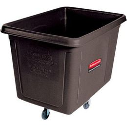Transportwanne Rubbermaid Cube Truck, 0,23 m&sup3;, bis 136 kg, mit Rollen, schwarz
