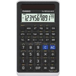 Casio Rechner FX-82Solar II, technisch-wissenschaftlicher Rechner, 144 Funktionen