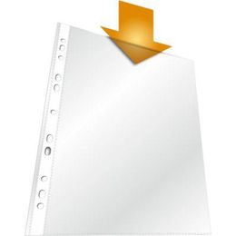 Durable Prospekth&uuml;llen Standard, DIN A4, oben offen, 100 St&uuml;ck, transparent