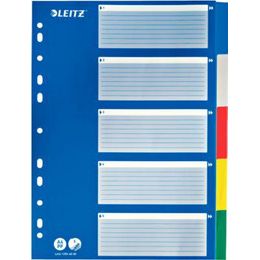 Leitz&reg; PP-Register mit blauem Deckblatt, blanko
