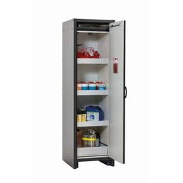 Sicherheitsschrank Typ 30 ASECOS Q-CLASSIC-30, Fl&uuml;gelt&uuml;r, Anschlag rechts, Front Enzianblau, B 564 x T 620 x H 1947 mm