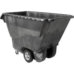 Kippmulde Rubbermaid Tilt Trucks, leichtere Lasten, B 1797 x T 850 x H 1073 mm, Strukturschaum, schwarz