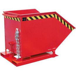 Bauer Kippmulde KK 600, rot (RAL 3000)