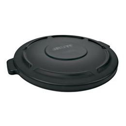Rubbermaid Deckel, f&uuml;r runden Abfallbeh&auml;lter Brute 166,5 L, Polypropylen, schwarz