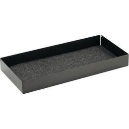 Durable EFFECT Schublade f&uuml;r Monitorst&auml;nder EFFECT, Tragkraft bis 5 kg, mit Einlage aus 60 % PET-Filz, B 468 x T 221 x H 53 mm, schwarz