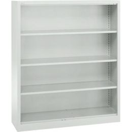 Sch&auml;fer Shop Sch&auml;fer Shop Select Regalschrank MS, 4 OH, B 1200 x T 400 x H 1584 mm, Stahlblech, lichtgrau