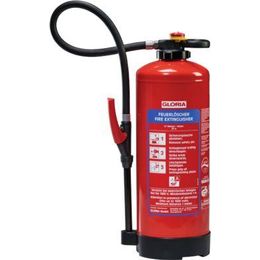 Feuerl&ouml;scher Gloria&reg; WKL 9 PRO, DIN EN 3, Leistung 27 A, ideal f&uuml;r Li-Ionen Akkus bis 1285 Wh, 9 l, 80 s, 4 m, Schlagknopf, L&ouml;schlanze & L&ouml;schpistole