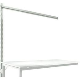 Manuflex Aufbauportal f. Ansatztisch STANDARD Arbeitstisch-/Werkbanksystem UNIVERSAL/PROFI, 1750 mm, lichtgrau