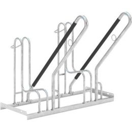 Anlehnparker WSM 4702 XBF, 1-seitig, f&uuml;r Reifen bis 64 mm, 2 Stellpl&auml;tze, B 1000 x T 850 x H 845 mm