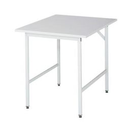 Rau Arbeitstisch, Melamin-Platte, 750 x 1000 x 800-850 mm