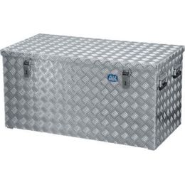 ALUTEC Transportkiste, Aluminium-Riffelblech mit Gasdruckd&auml;mpfer, 250 l