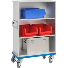 Schrankwagen GM&Ouml;HLING G&reg;-Cup light, offene Front, bis 300 kg, 3 Etagen, Volumen ca. 460 l