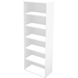Sch&auml;fer Shop Sch&auml;fer Shop Genius Regal TETRIS WALL, 6 Ordnerh&ouml;hen, B 800 x T 420 x H 2250 mm, wei&szlig;