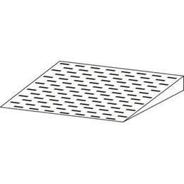 Auffahrrampe f&uuml;r asecos Bodenelemente mit B 1400 x H 78 mm, Stahl verzinkt, B 1320 x T 720 mm