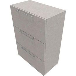 H&auml;ngeregisterschrank SOLUS PLAY, 3 Ordnerh&ouml;hen, B 800 x T 440 x H 1122 mm, Ceramic grey