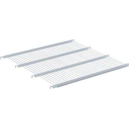 Sch&auml;fer Shop Zwischenboden f&uuml;r Sch&auml;fer Shop Select Rollboxen ADB BASICline, 700 x 705 mm, bis 150 kg, galvanisch blau verzinkt