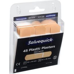 Refill-Einsatz Salvequick&reg; 6036, f&uuml;r Pflasterspender & Pflasterbox, 45 Pflasterstrips, wasserabweisend