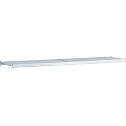 Weitspannregal Zusatzebene WS2000 - B1500 x T500 mm, mit Stahlb&ouml;den