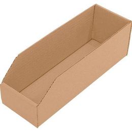 Sichtlagerkasten, L 300 x B 100 x H 100 mm, 2,6 L, 50 St&uuml;ck