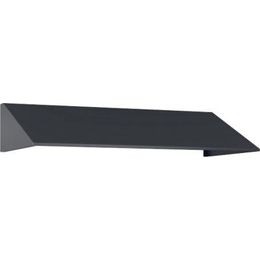 Schr&auml;gdachaufsatz f&uuml;r C+P Schlie&szlig;fachschrank Resisto, Neigung von 26&deg;, B 1148 x T 540 x H 230 mm, Stahl, anthrazitgrau RAL 7016