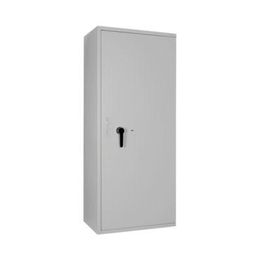 Tresor Lyra 16, Klasse 0 nach EN 1143-1, 252 l, T&uuml;ranschlag rechts, Doppelbartschloss, 4 Fachb&ouml;den, B 650 x T 420 x H 1550 mm, lichtgrau RAL 7035