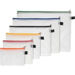 Foldersys Komplettset Rei&szlig;verschluss-Sammelbeutel, je 1x A4, A5, A6, B4, B5 und B6