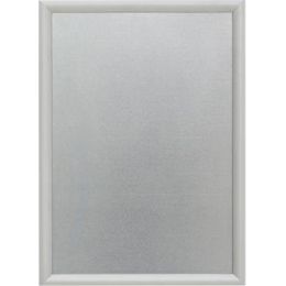 Update Display FireProtection-Klapprahmen, DIN A1, 25 mm Profil, f&uuml;r Wandmontage, B1-zertifizierte Schutzfolie, Aluminium, silber