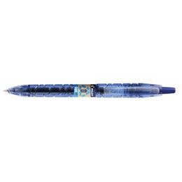 Pi.lot Gelschreiber PILOT Bottle 2 Pen BeGreen, blau, Strichbreite 0,4 mm, dokumentenecht, nachf&uuml;llbar, Druckmechanik, 89 % Recyclingmaterial