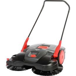 HAAGA Kehrmaschine 497 Profi, manuell, Kehrfl&auml;che bis 2000 m&sup2;, Beh&auml;ltervolumen 50 L