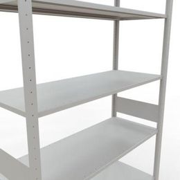 SCHULTE LAGERTECHNIK - Stecks.Grundr. mit L&auml;ngenriegel - 3000x1300x500 mm, Typ 150 kg