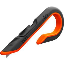Karton&ouml;ffner Slice, L&auml;nge 4,1 cm, 3-stufig, manueller Einzug, orange