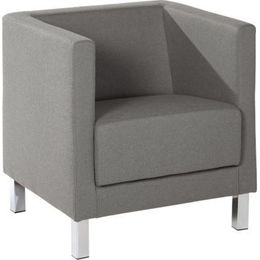 Sessel Wienea, Stoff grau