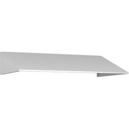 Schr&auml;gdachaufsatz f&uuml;r C+P Schlie&szlig;fachschrank Resisto, Neigung von 26&deg;, B 1148 x T 640 x H 230 mm, Stahl, verkehrswei&szlig; RAL 9016