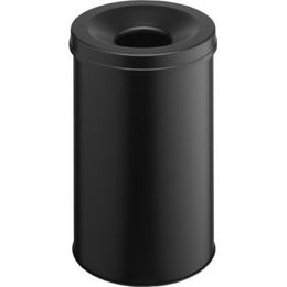 Durable Papierkorb Safe, selbstl&ouml;schend 30 L, schwarz