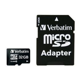 Verbatim Speicherkarte MicroSDHC/SDXC Premium, Speicherkapazit&auml;t, 32 GB
