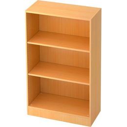 Regal TARVIS, 3 OH, B 800 x T 400 x H 1270 mm, Buche-Dekor