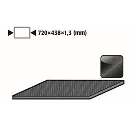 Antirutschmatte f&uuml;r ASECOS Sicherheitsschr&auml;nke der UB90 und UB30 Serie, schwarz, B 720 x T 438 x H 1,3 mm