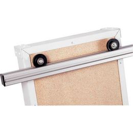 EICHNER Flexo-Board Wandprofil, f&uuml;r Planungstafel Flexo, L 350 mm, Aluminium
